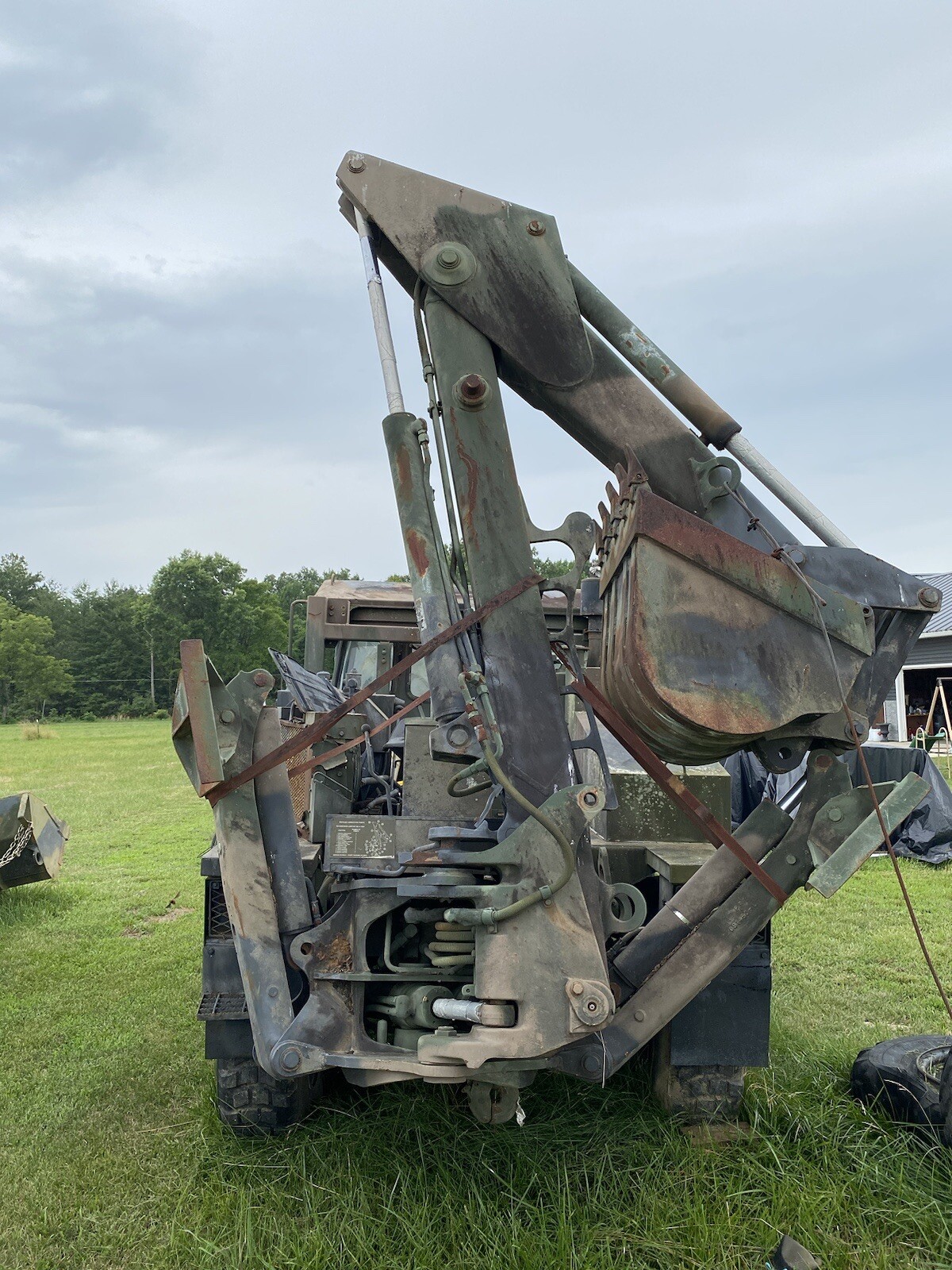 UNIMOG FLU419 Backhoe Loader 4WD | eBay