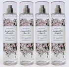 4 Bath & Body Works MAGNOLIA CHARM Fine Fragrance Mist Body Spray 8 oz ...