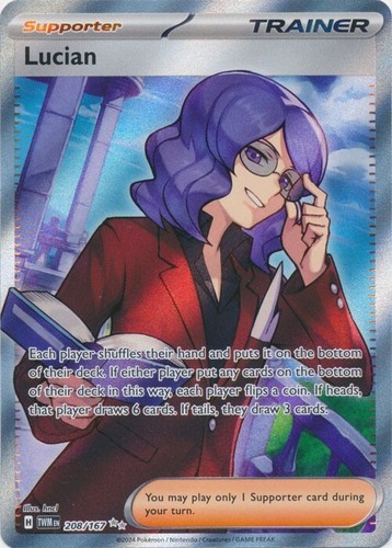 Lucian - 208/167 Ultra Rare Twilight Masquerade Pokemon TCG | eBay