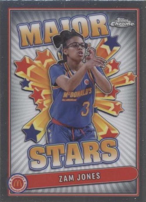 2024 Topps Chrome Mcdonald's All American - Major Star Zam Jones #SES ...
