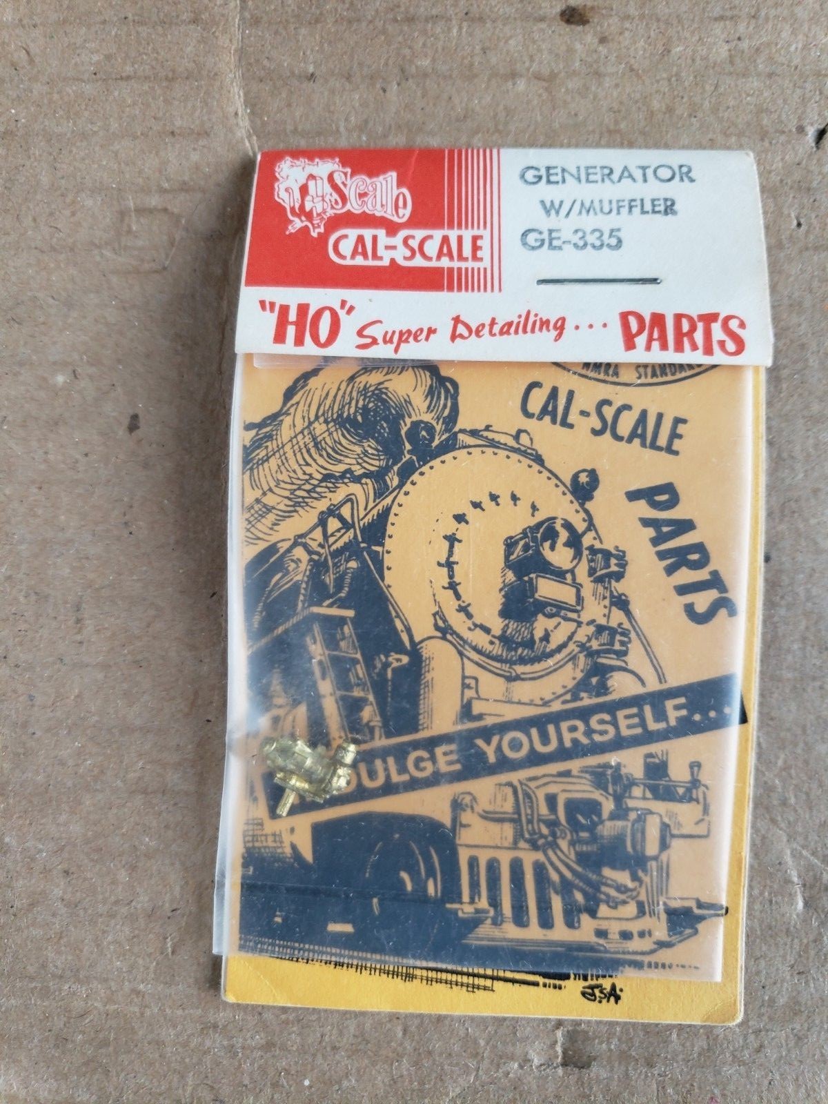 Cal-Scale HO Generator w/Muffler #GE-335 | eBay
