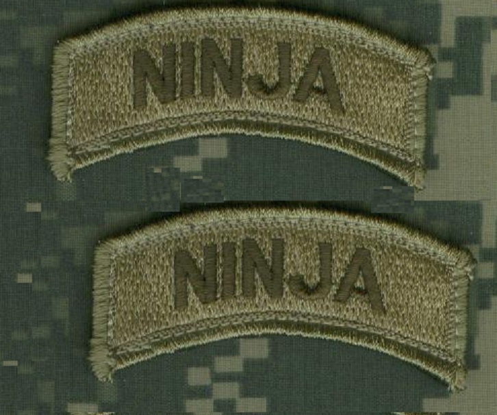 JSOC RANGERS RECON ODA SP OPS MARSOC NINJA NETWORK inon-on INSIGNIA: 侍 ...