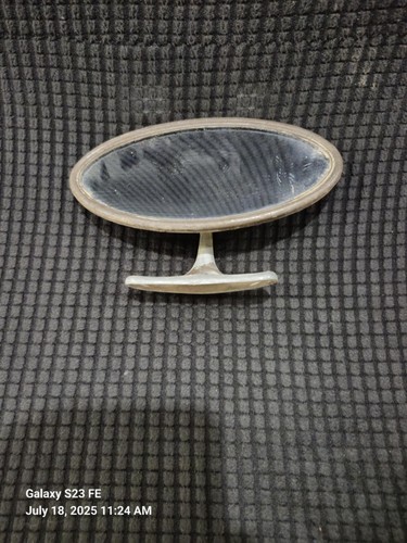 Vintage Rear View Mirror Car Accessory Ford Dodge Plymouth? 1940s glass ...