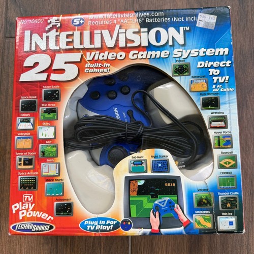 Intellivision 25 game video system NEW in Box Never Used Built in Games ...