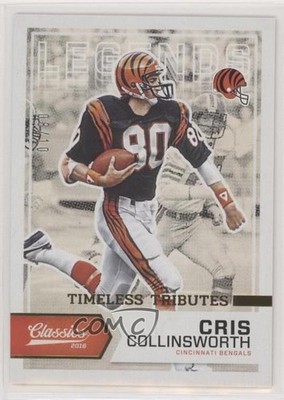 2016 Panini Classics Legends Timeless Tributes Gold /10 Cris ...