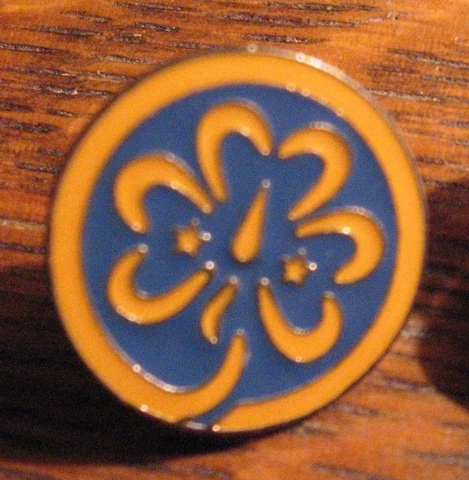 Girl Scouts America Pins - GSA World Trefoil Membership Pin Scouting ...