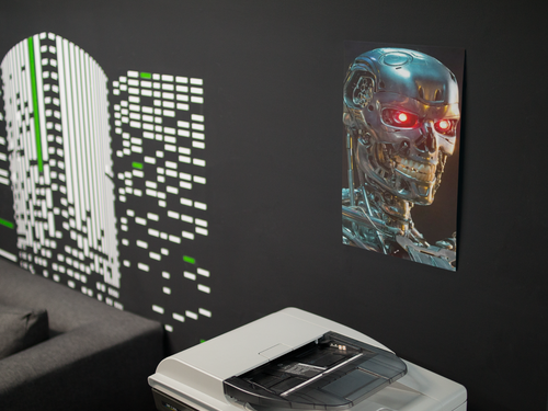 Terminator Wall Vinyl Decal Graphic (Removable Adhesive Backing) | eBay