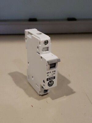 Allen-Bradley 1492-CB1 G020 2A 1/6 hp Circuit Breaker Single Phase | eBay