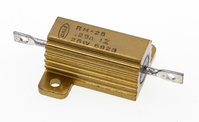 DALE RH-25 0.25 Ohm 1% 25W, Wirewound Chassis Mount Resistor, NOS | eBay