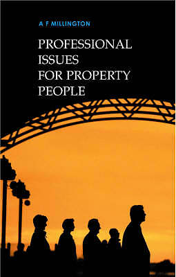 Professional Issues for Property People by Alan Millington (Paperback ...