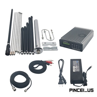 CZE-15B Adjustable Stereo FM Transmitter PC Control Wireless Radio KIT ...