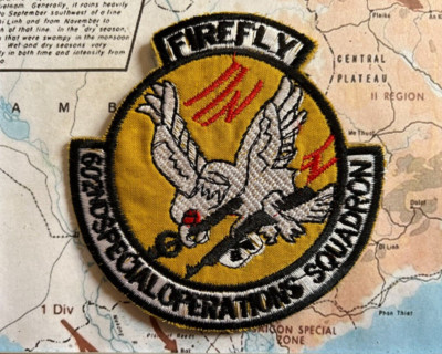 PATCH , US 602nd SPECIAL OPERATIONS Squadron FIREFLY Vietnam War Patch ...