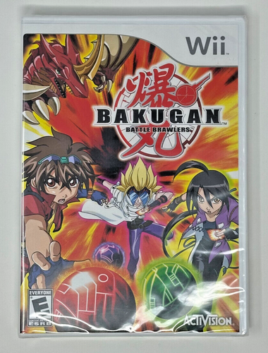 Bakugan Battle Brawlers Nintendo Wii 2007 Brand New Sealed | eBay