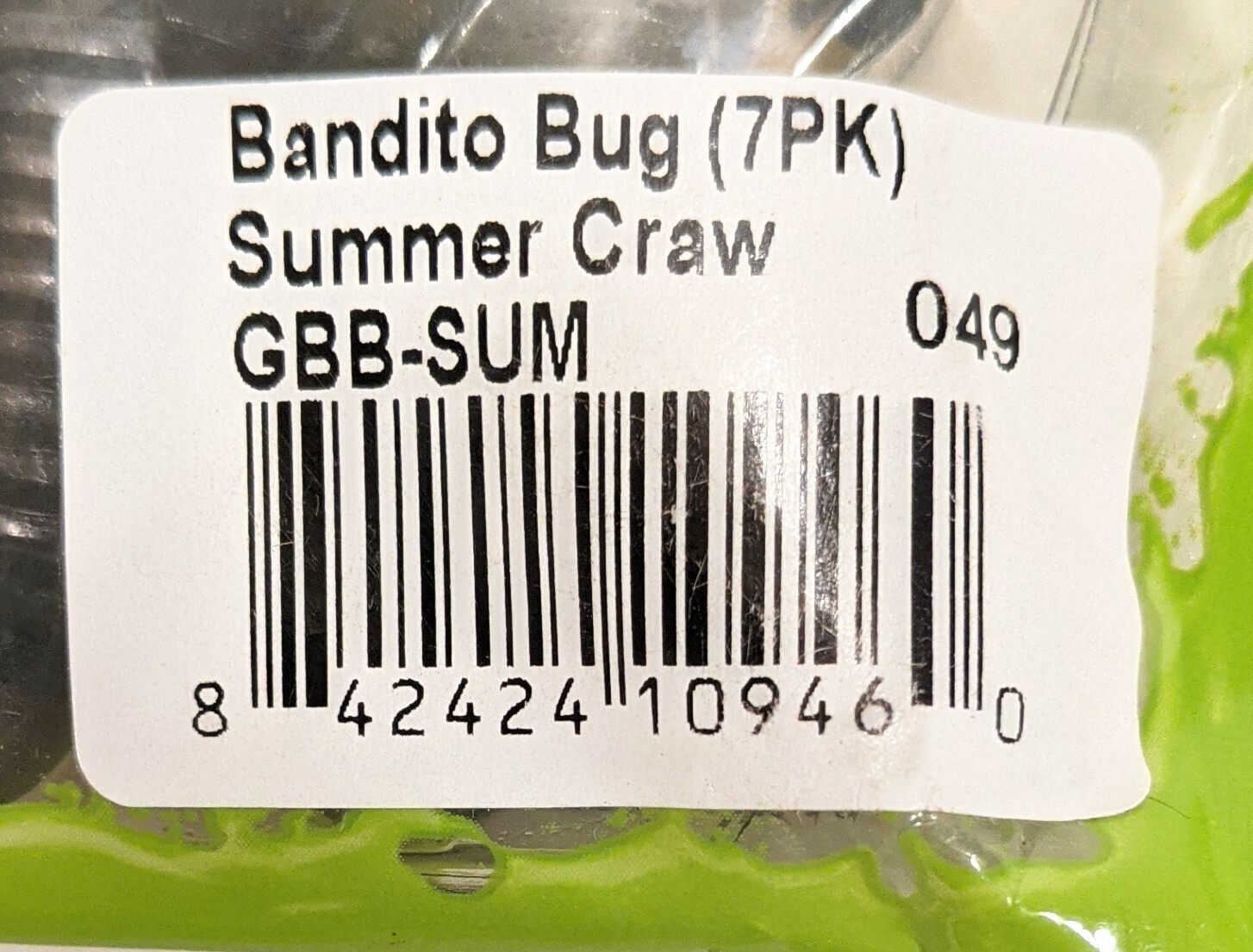 Googan Baits GBB-SUM Bandito Bug 4" - 7 pack Summer Craw Fishing Lure ...