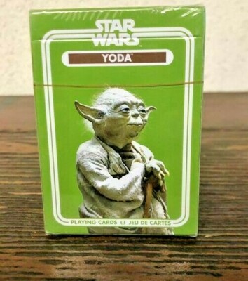 Cards Star Wars Yoda Playing Cards NEW SEALED | eBay