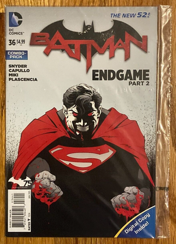 DC Comics New 52 Batman #36 sealed combo pack digital | eBay