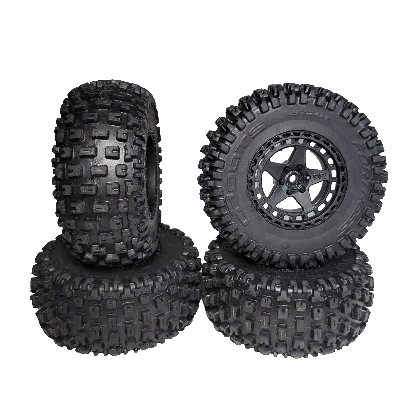 Arrma Senton 4x4 223S BLX V4 SC Tires & 14mm Wheels Glued DBoots ...