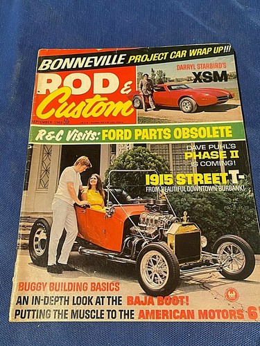 Rod and Custom Magazine Volume 17 Number 9 September 1969 | eBay