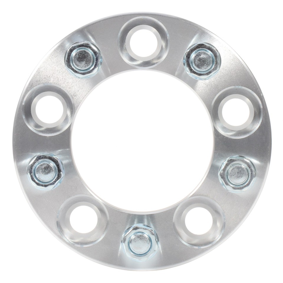 (4) 1" 5x4.5 to 5x4.5 Wheel Spacers 1/2"x20 Studs For Ford Mustang Jeep ...