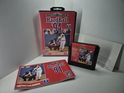 Hard ball '94 | Sega Mega Drive | Complete | PAL | eBay UK