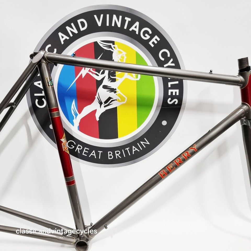 1961 Johnny Berry Reynolds 531 Steel Frameset 54cm Wonderful Earlier ...