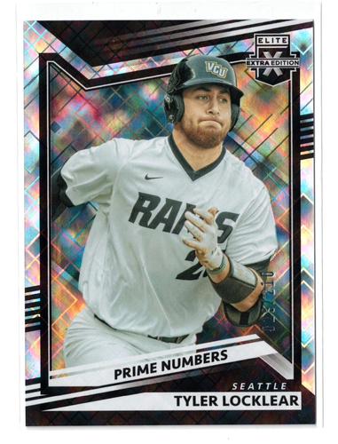 2022 Elite Extra Edition PRIME NUMBERS RC Tyler Locklear! Mariners ...