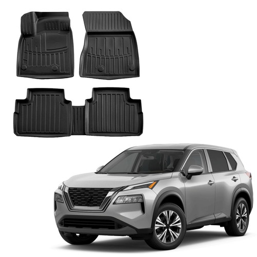 Tapis De Sol En Caoutchouc Pour Nissan X-Trail T33 Depuis 2021 5-Pcs ...