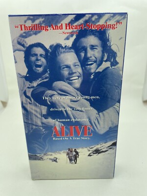 Alive (VHS, 1993) Based On A True Story 717951596031| eBay