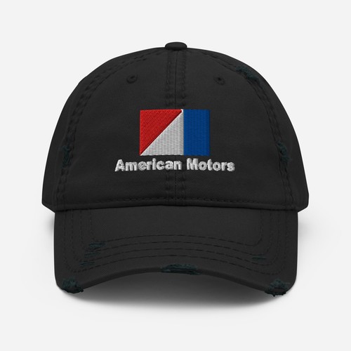 AMC Premium * Distressed * Dad Hat - American Motors Corporation Logo ...