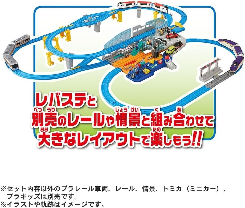 NEW Takara Tomy Plarail Lever Action & Sound! Big Station Train Toy ...