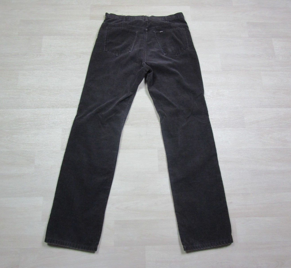 Vintage 1970s GAP PIONEER Unisex Corduroy Pants 33" x 33.5" Dark Brown ...