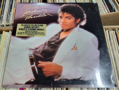 Michael Jackson 1984 pressing LP Thriller - SEALED Hype Sticker | eBay