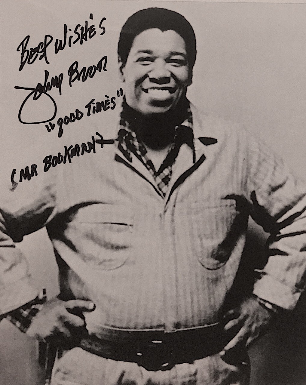Johnny Brown Bookman Good Times