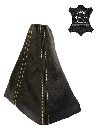 FORD FPV FG FGX LEATHER MANUAL GEAR BOOT XR6 XR8 F6 GT SPRINT- YELLOW ...