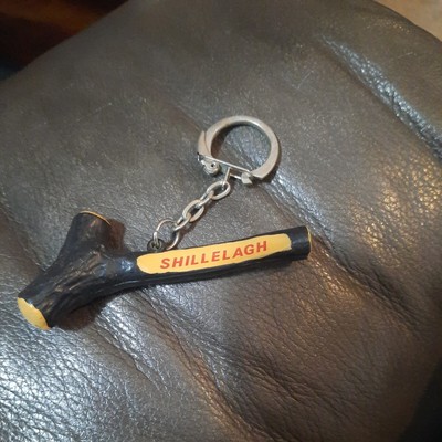 Vintage old Retro Keyring Key RING Tree branch 🌿 Shillelagh Ireland 🇮🇪 ...