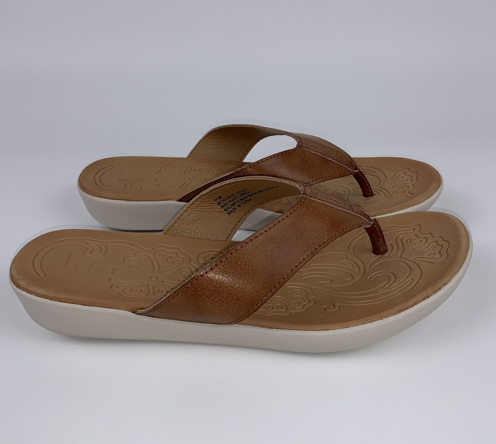 Born BOC Aimee Hanger Lightweight Sandals Flip Flops Women's Size 10 M ...