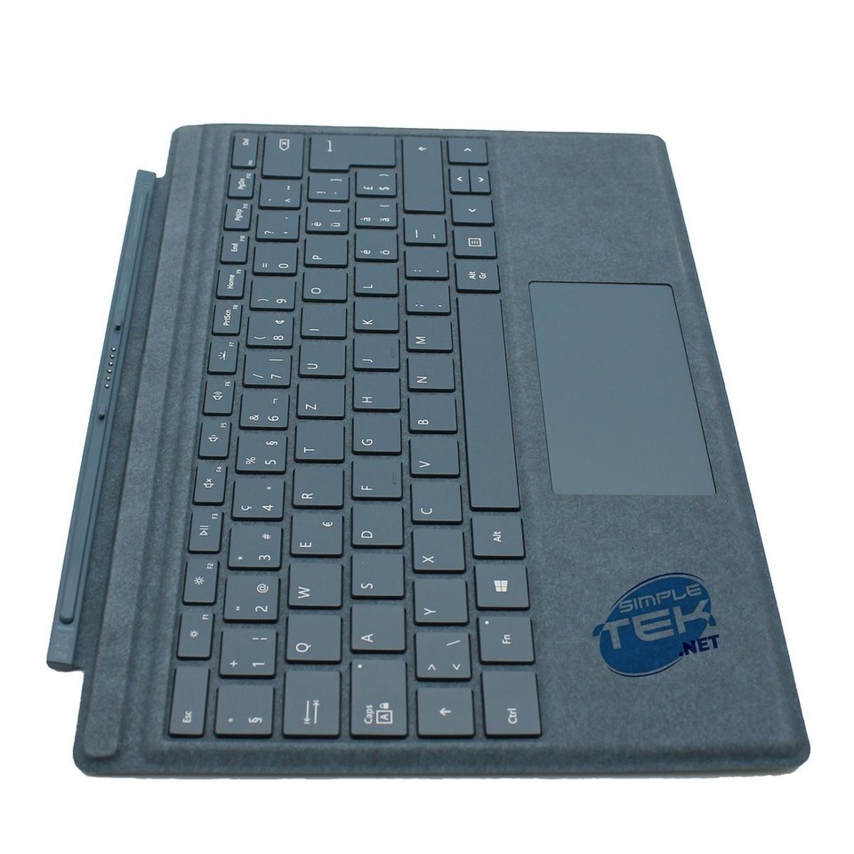 Microsoft Keyboard Original Surface Pro 3 4 5 6 7 Layout Qwertz Swiss ...