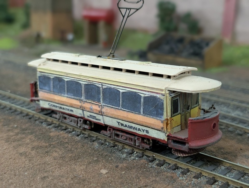 Kitbuilt Trolley Tram – OO Gauge Motorised and Working | eBay UK