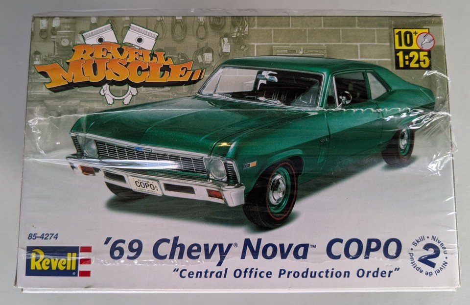 '69 Chevy Nova COPO (Professionally Assembled Model Kit) | eBay