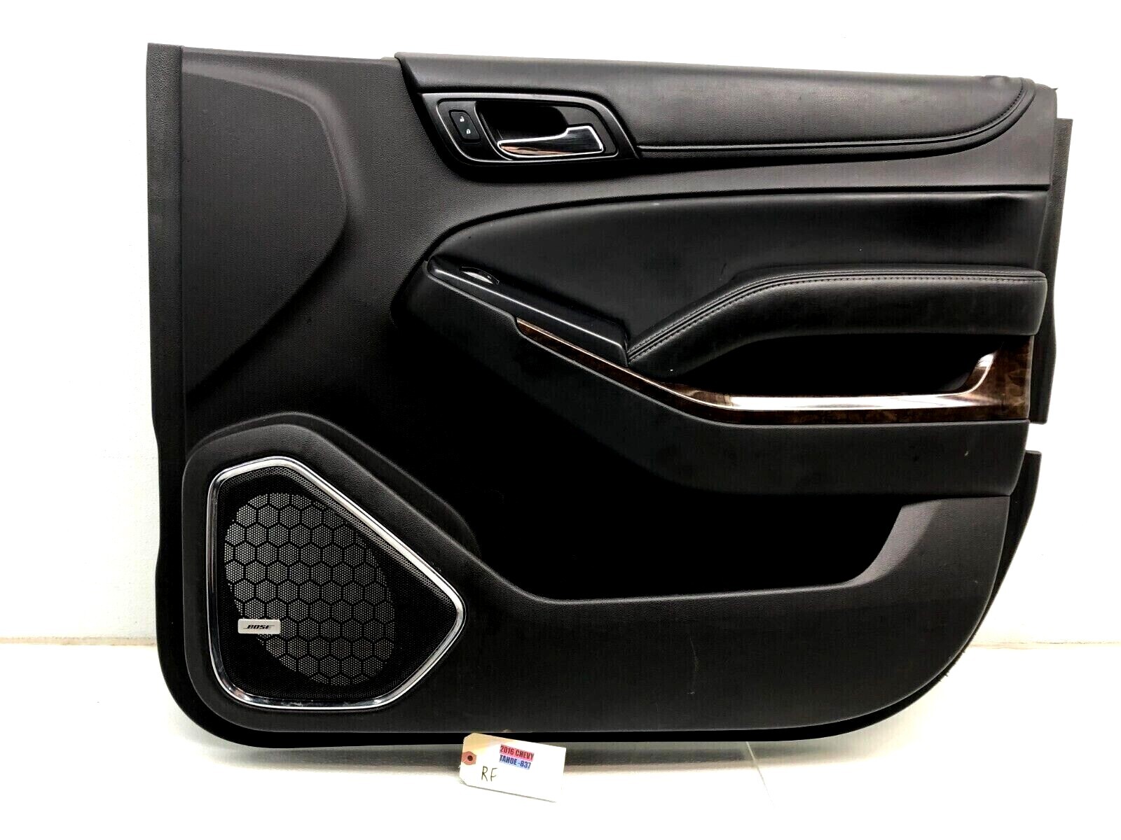 2015 - 2019 CHEVROLET TAHOE RIGHT PASSENGER FRONT INTERIOR DOOR COVER ...