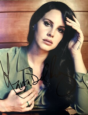 Lana Del Rey Video Games signed 8x10 photo read description | eBay
