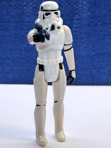 1977 Star Wars Imperial Stormtrooper Action Figure Kenner HK w/gun | eBay