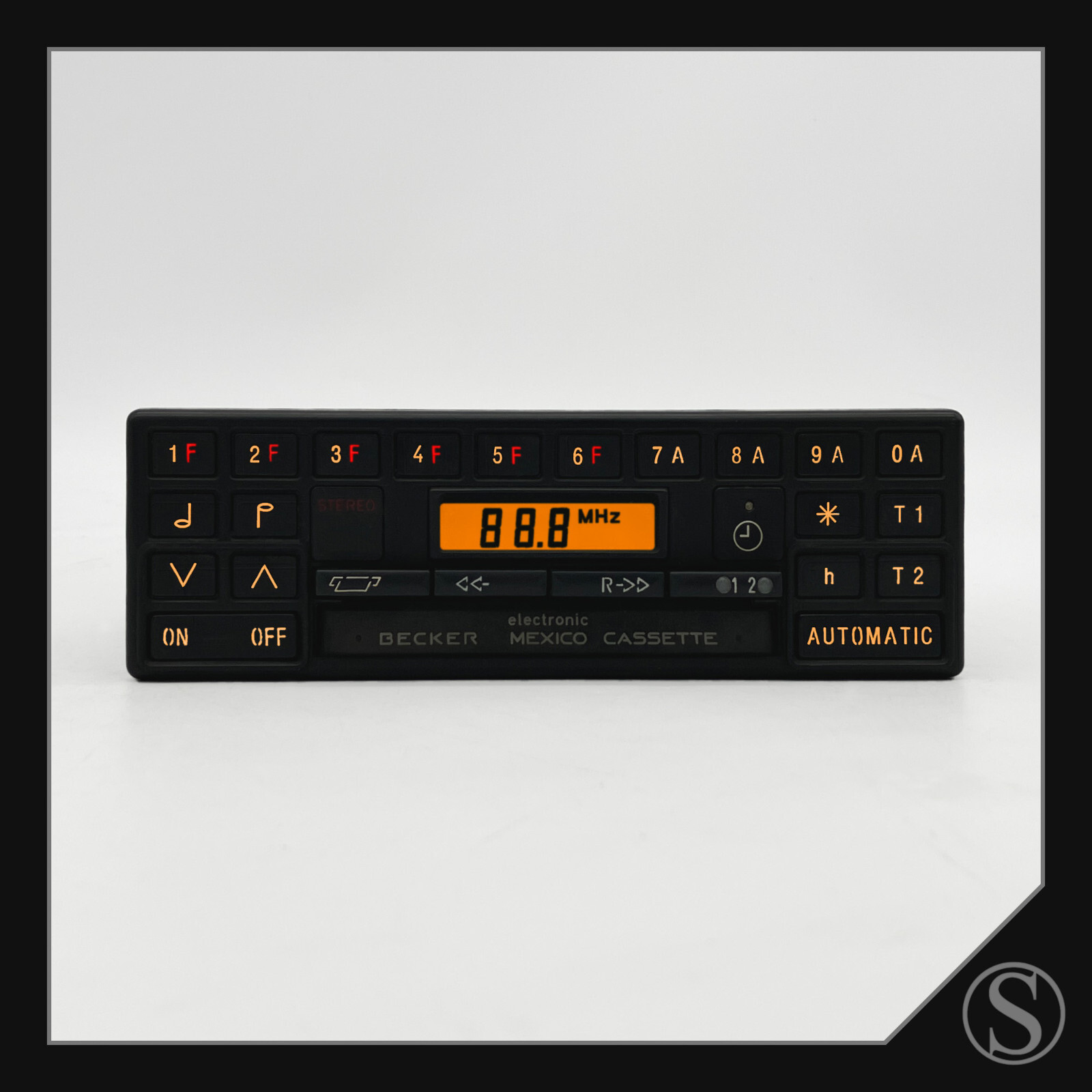 Becker Mexico Cassette Electronic 615 Radio BE0615 For Mercedes-Benz ...