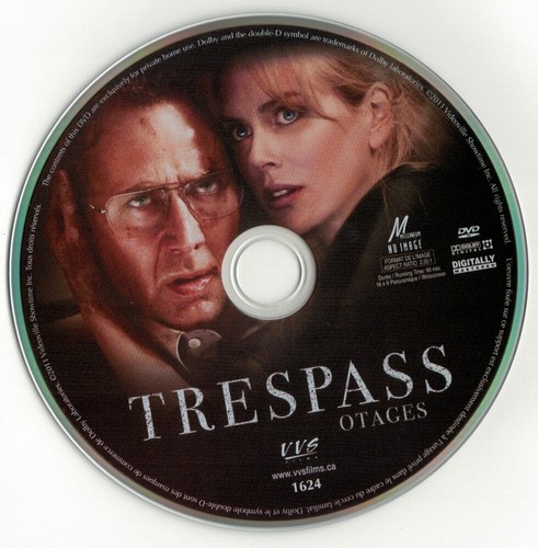 Trespass (DVD disc) 2011 Nicolas Cage, Nicole Kidman 687797134592 | eBay