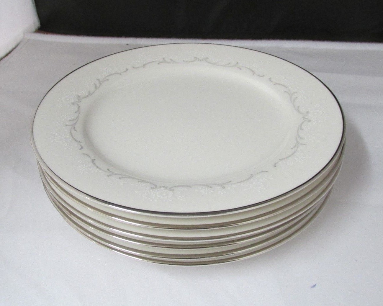 IRENE PATTERN BY NORITAKE CHINA SIX LOT SALAD PLATES 8 3/8" | eBay