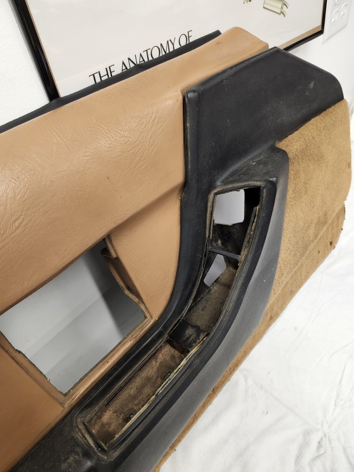 1990-1993 General Motors C4 Corvette Driver Side (Left) Door Panel ...