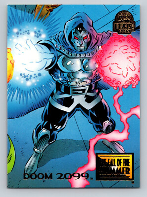 Skybox 1994 Marvel Universe #89 DOOM 2099 Card Fall of the Hammer | eBay