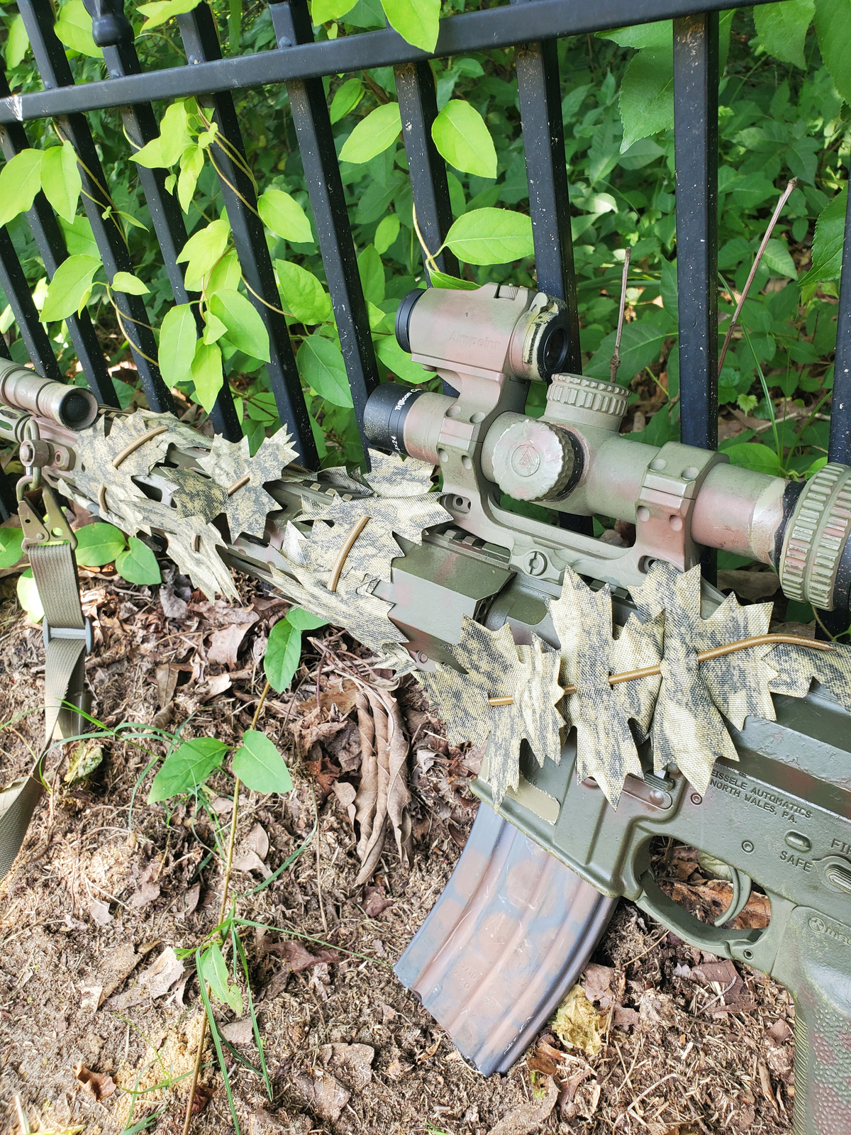 Weapon Wisp ( Hunting / Military Ghillie Airsoft Sniper Scrim Cover ...