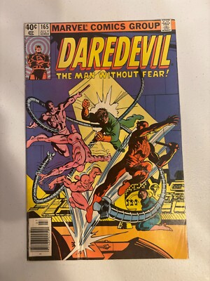 DAREDEVIL # 165 - DAREDEVIL VS DOCTOR OCTOPUS - BLACK WIDOW - KINGPIN ...