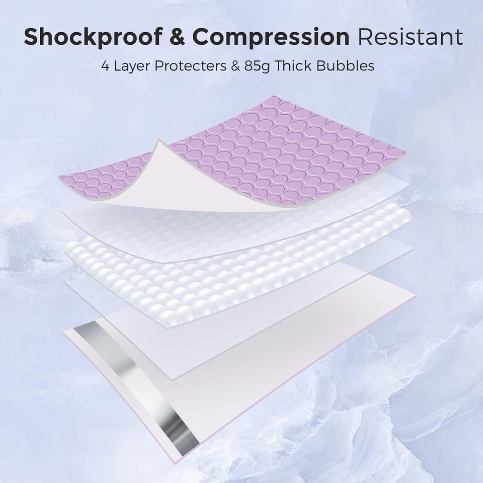 Bubble Mailers 12x16 25pc Large Padded Envelope 12x15 Poly Bag Light ...